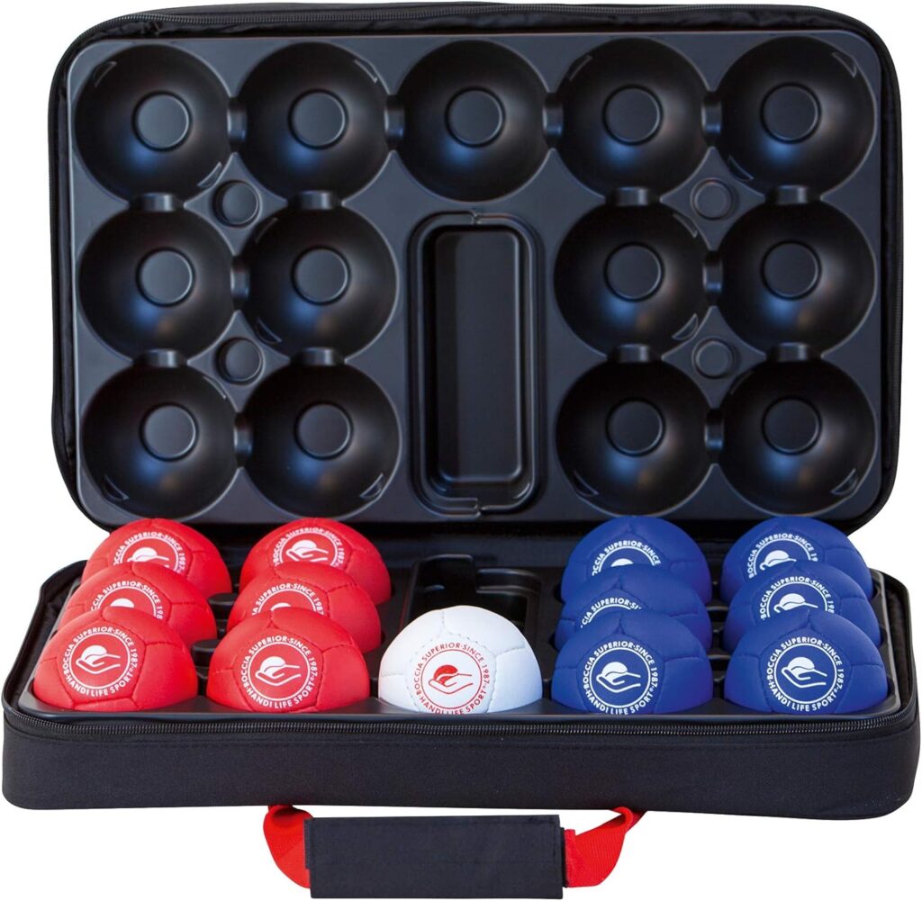 Kit Juego Boccia Profesionales BISFED certificadas BC1 BC2 BC3 BC4 Deporte Adaptado paralímpico ...