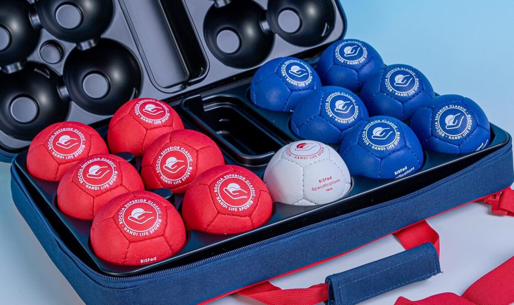 Kit Juego Boccia Profesionales BISFED certificadas BC1 BC2 BC3 BC4 ...