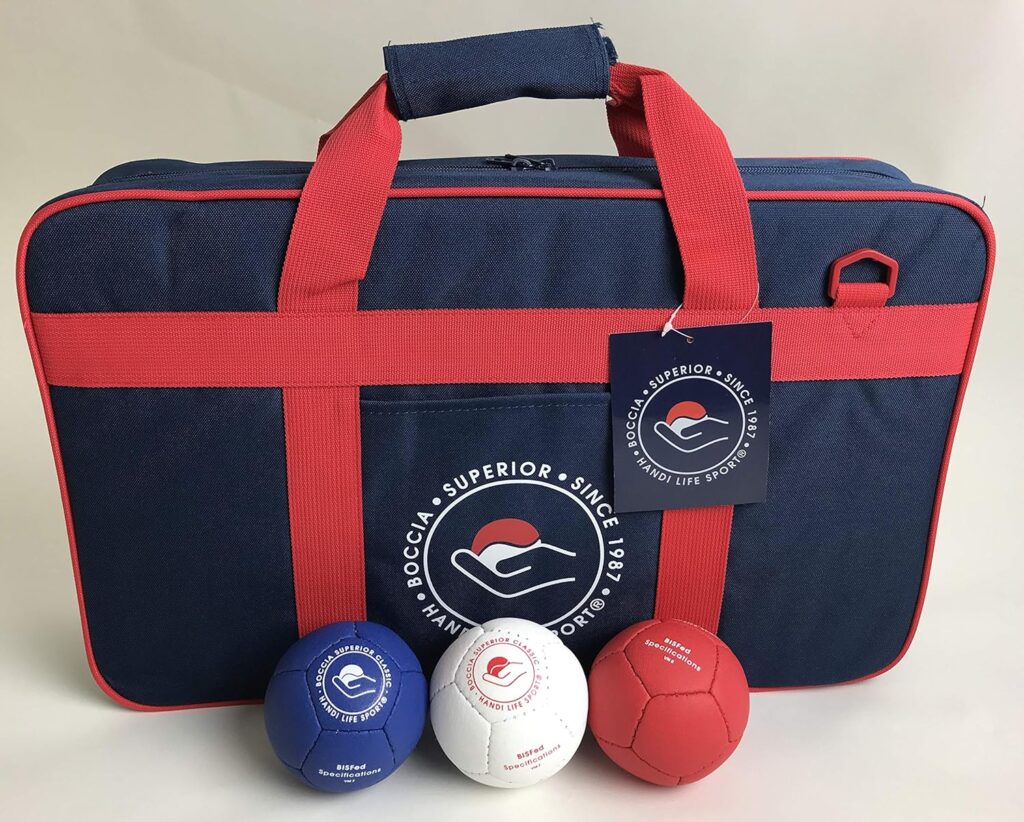 Kit Juego Boccia Profesionales BISFED certificadas BC1 BC2 BC3 BC4 ...