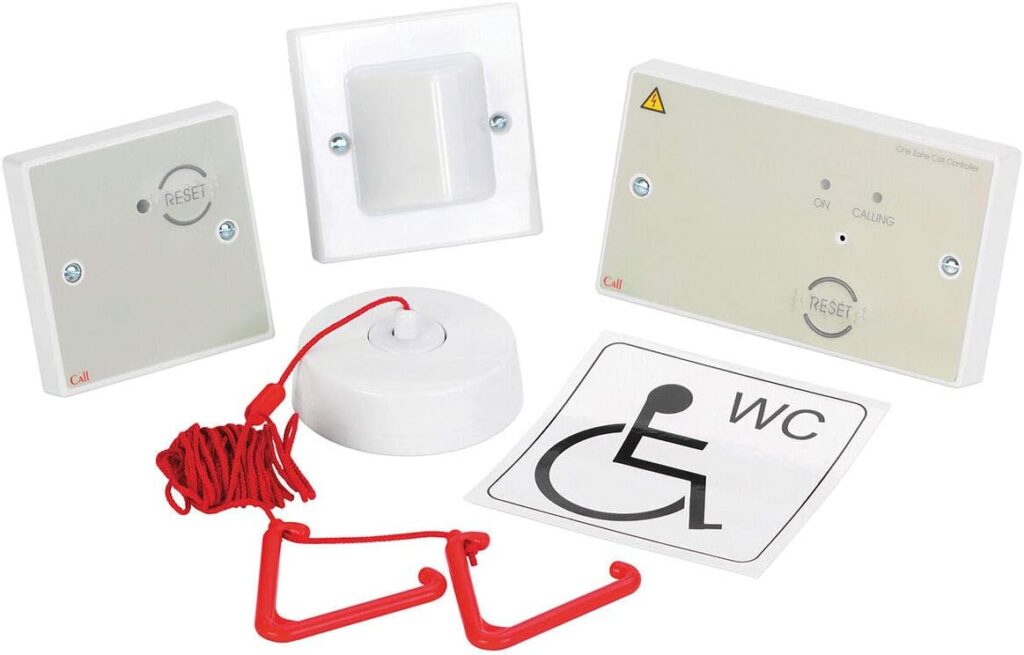 Alarma baño de discapacidad accesible adultos mayores hospitales ...