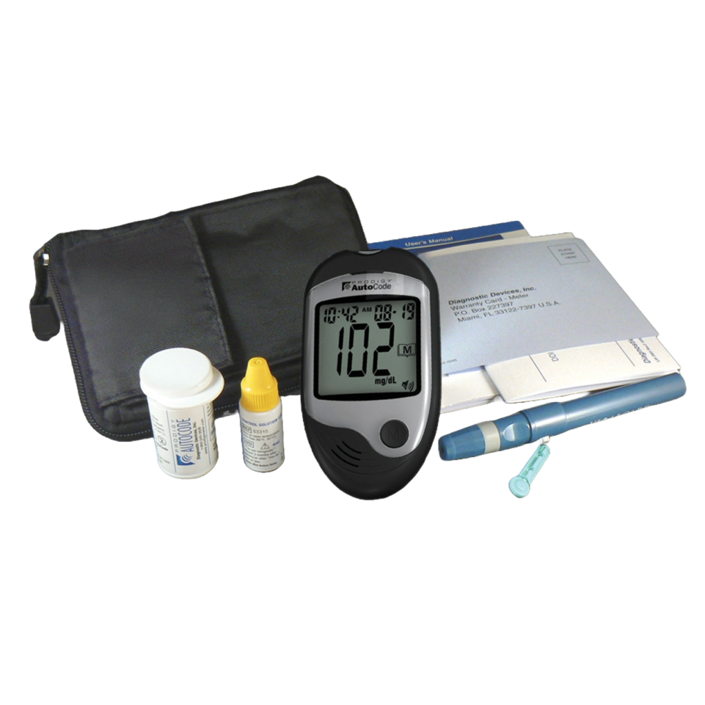 Glucometro Diabetes Prodigy Autocode habla en español para ciegos y ...