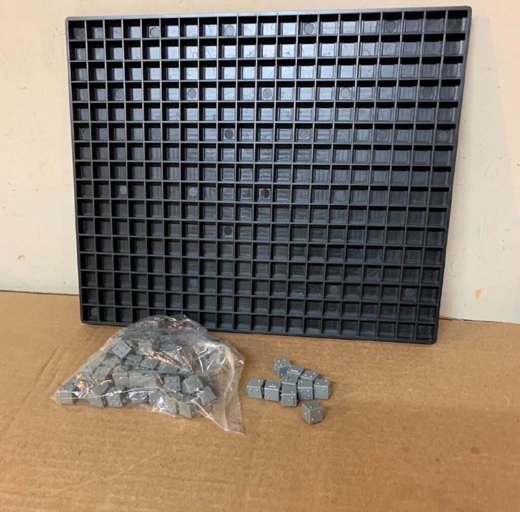 Regleta Brannan Cubarithm Cubos Matemáticas ciegos y personas con baja ...