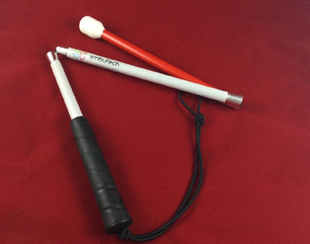 Bastón Guía Plegable para niños Ambutech diferentes tamaños, ciegos ...